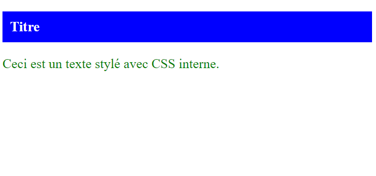 Programmation Web – 4.Introduction au CSS